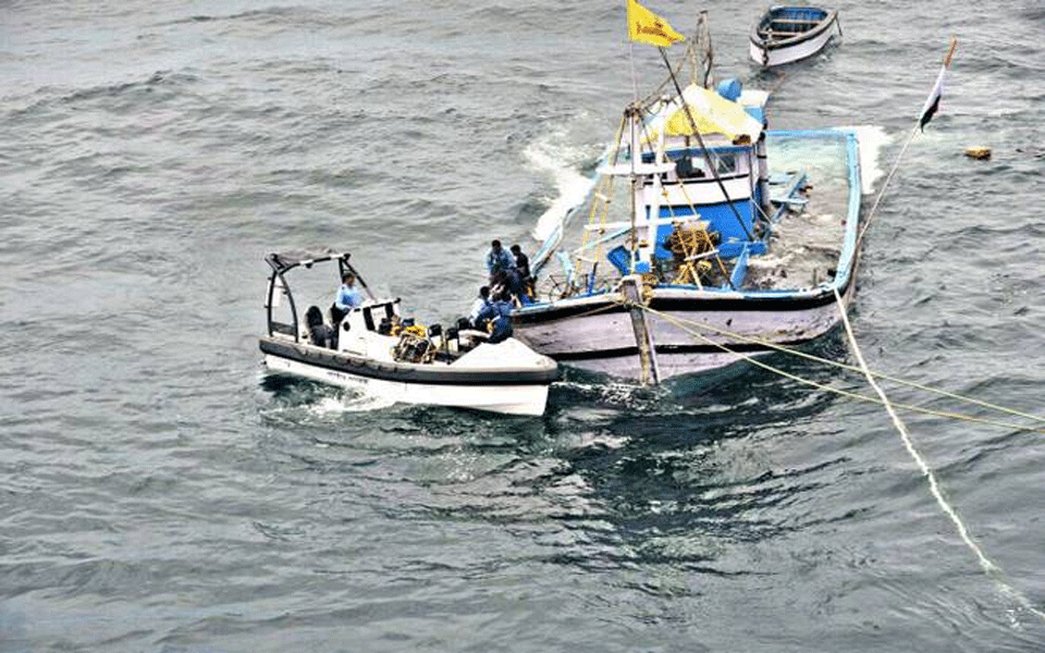 Karnataka's 3 fishing trawlers seized in Goa