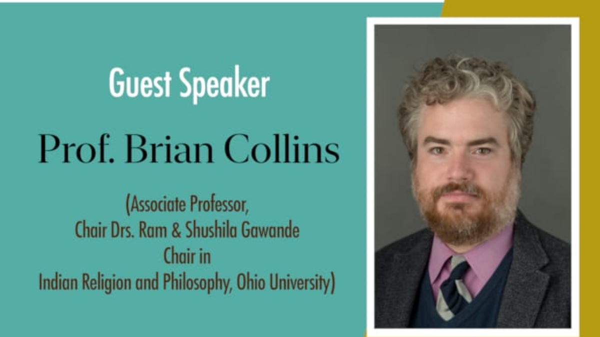 Prof Brian Collins to speak on "Parshuram and the Konkan coast" on 19 Jan